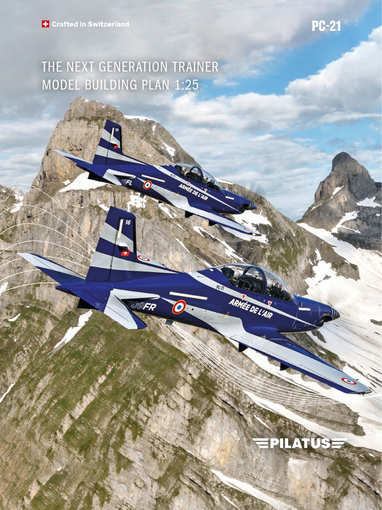 Pilatus Aircraft LTD PC 21 ModelBuildingPlan | PDF | Vehicles ...