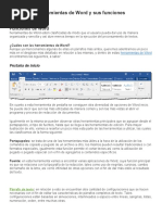 Menú Referencias de Word | PDF | Bibliografía | Microsoft Word