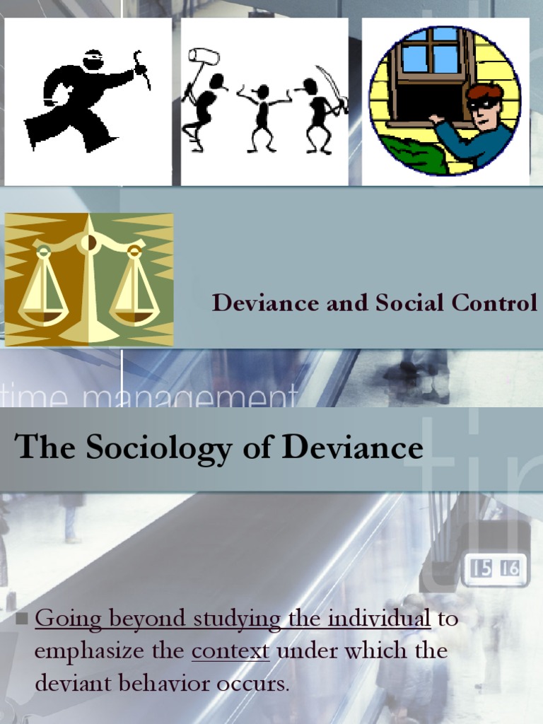 Deviance and Social Control | Download Free PDF | Deviance (Sociology ...