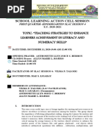 Lac Session Guide Plan | PDF | Learning Styles | Lesson Plan