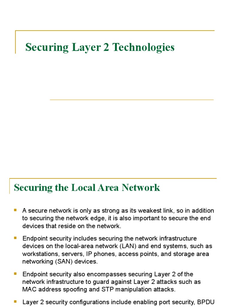 5 - Configuring Switch Security | PDF | Computer Network | Port (Computer Networking)