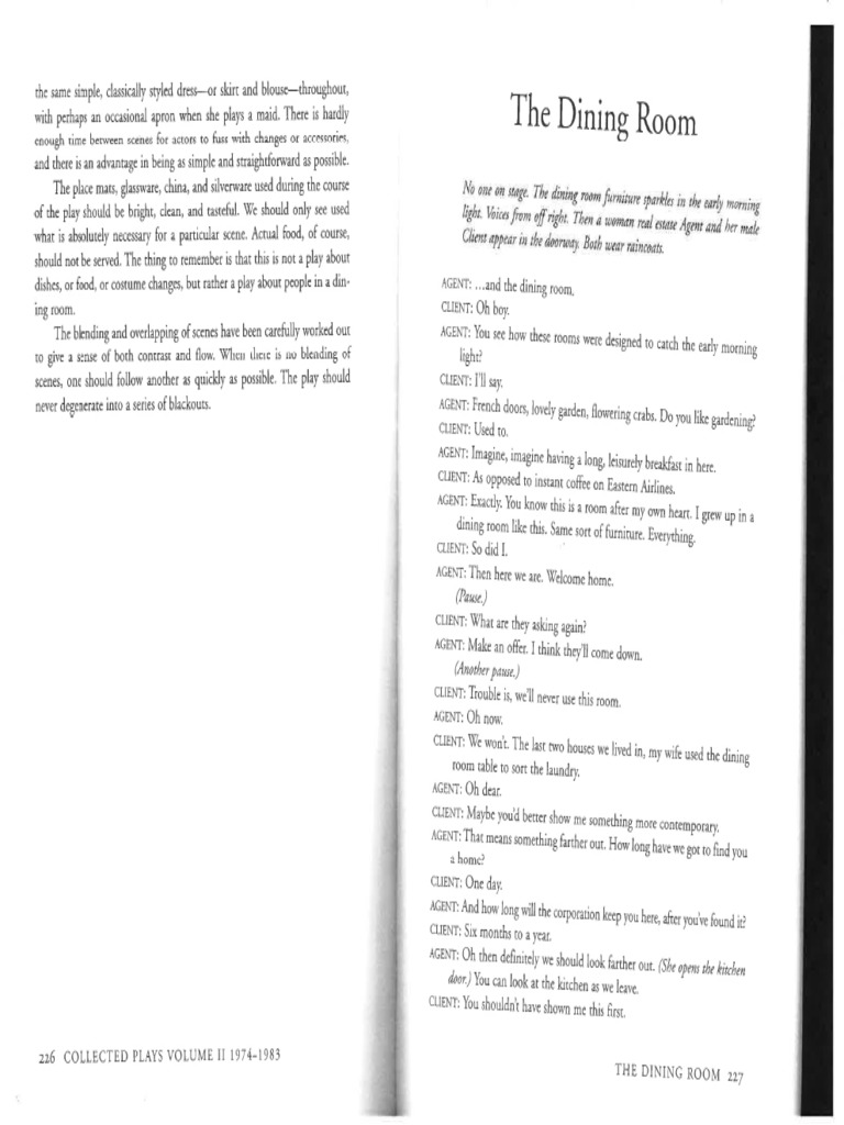 The Dining Room PDF | PDF