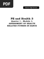 PE 12-HOPE 3, Q1, Module 1, Lesson 1-4 by Shine | PDF | Aerobic Exercise | Glycolysis