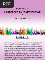 EsP 8 2nd Quarter Module 1 | PDF