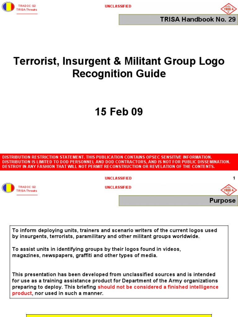Militant Group Logo Recognition Guide | PDF | Mujahideen | Islamic ...