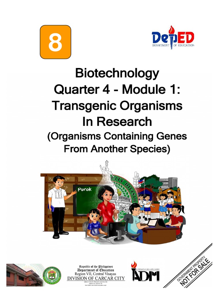 SSC Gr8 Biotech Q4 Module 1 WK 1 - v.01-CC-released-09May2021 | PDF ...