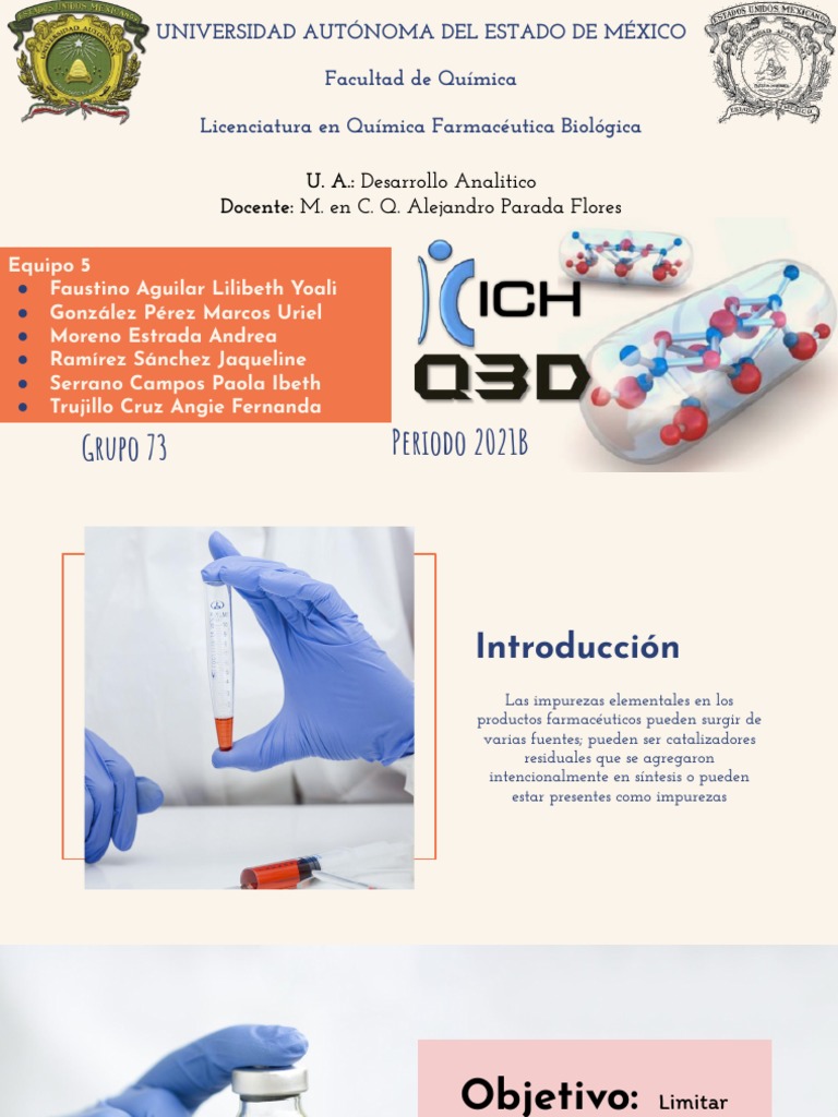 Ich Q3D | PDF | Medicamentos con receta | Evaluación del ciclo de vida
