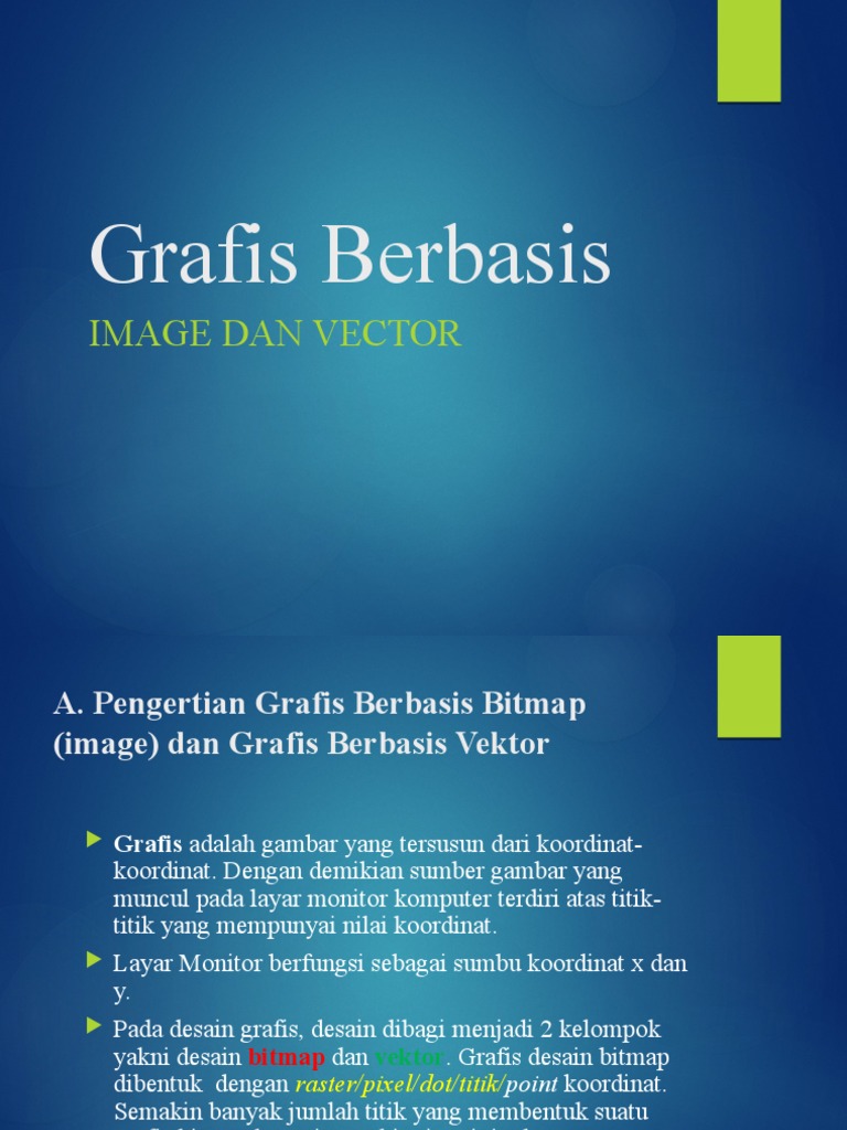 Grafis Berbasis Image Bitmap & Vector | PDF | Komputer