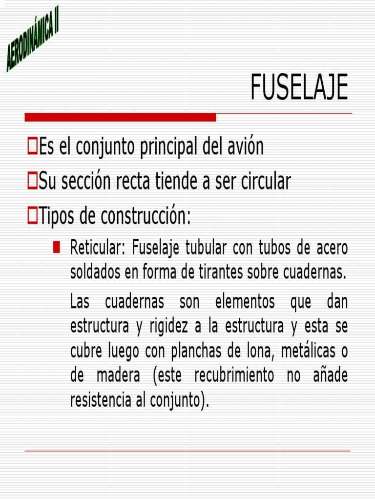 Fuselaje | PDF | Aleación | Aluminio