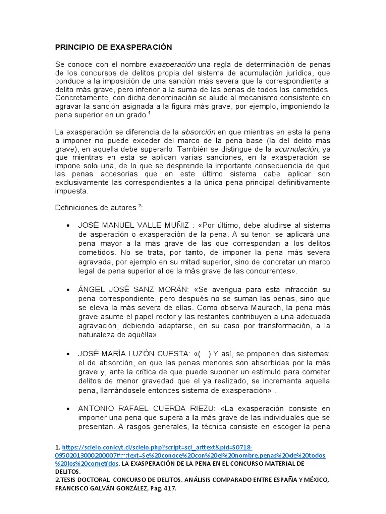 PRINCIPIO DE EXASPERACIÓN | PDF | Castigos | Justicia