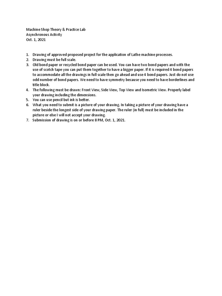 Asynchronous Activity | PDF