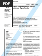 NBR 6535 Jul 2005 Sinalizacao de Linhas Aereas de Transmissao de Energia PDF | PDF | Transmissão ...