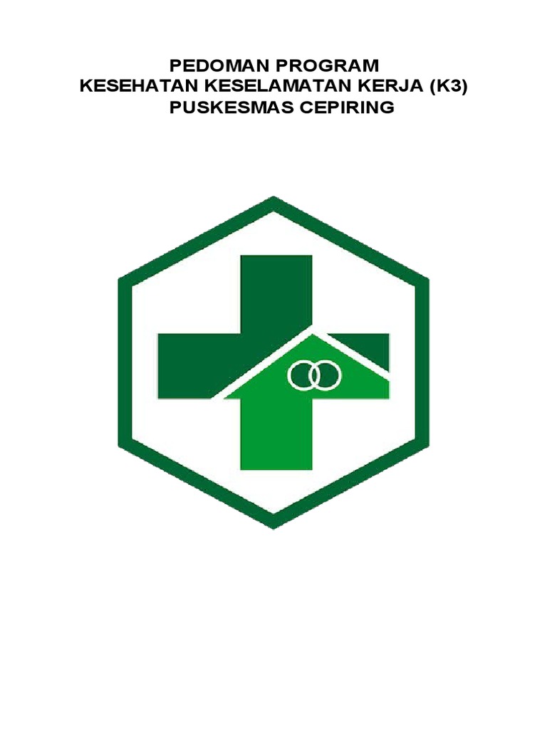 Pedoman K3 PKM Cepiring | PDF | Kesehatan Holistik | Sains & Matematika