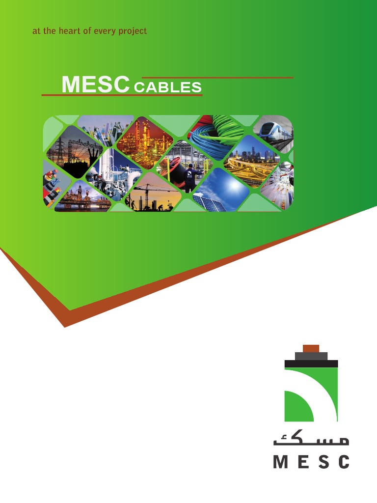 MESC Cables Overview and Catalog | PDF | Electrical Wiring | Insulator ...