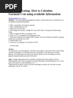 How To Calculate Basic Pitch Time | PDF | Chart | Sewing