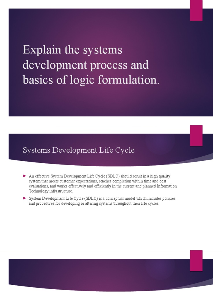 Explain The System Development Process and Basics | PDF | Unified ...