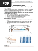 Skin Traction Guideline: Application & Management | PDF | Nursing | Foot