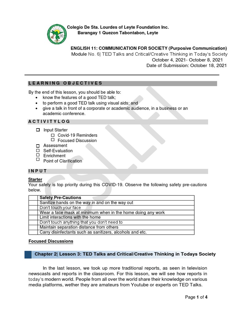 Analyzing Effective TED Talks: Learning the Art of Public Speaking ...