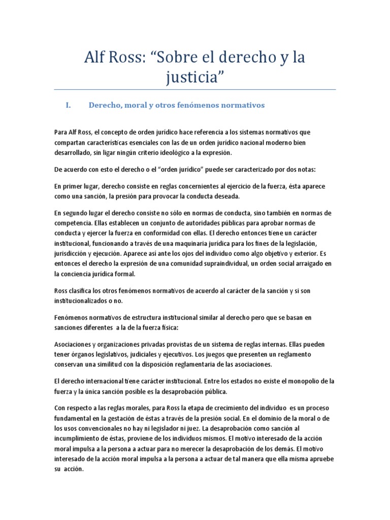 Alf Ross | PDF | Moralidad | Regulación