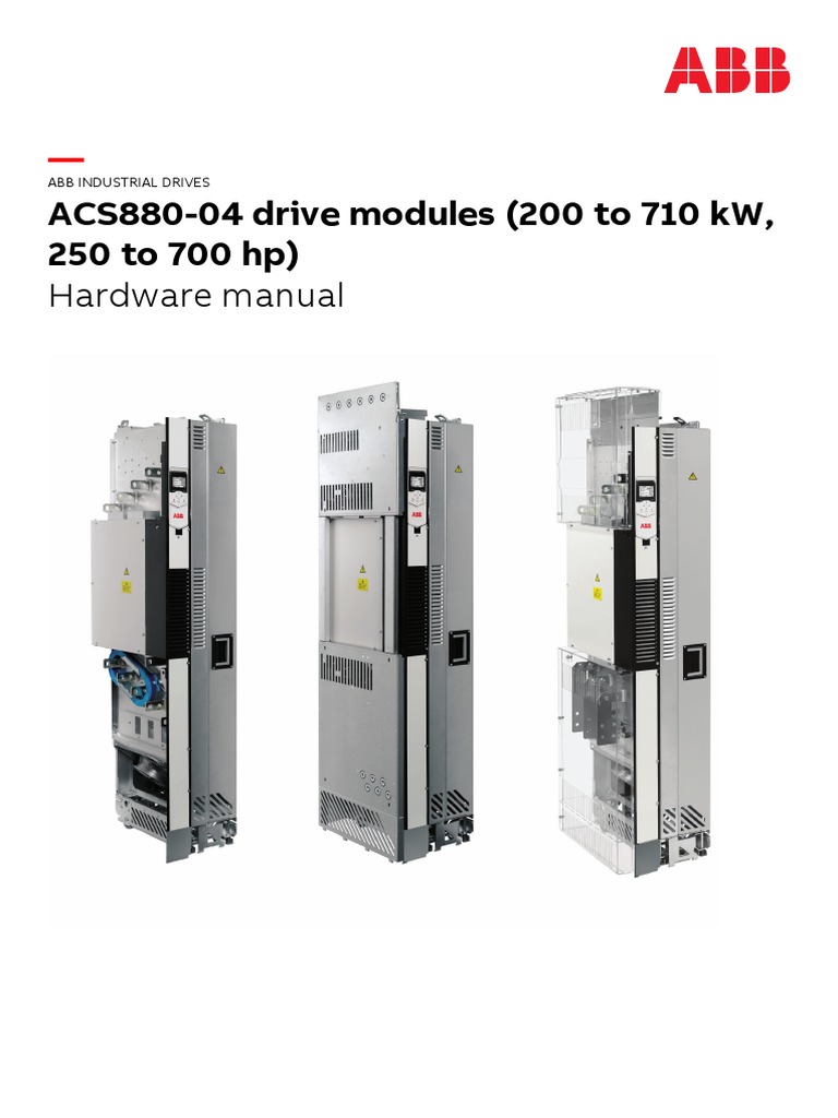 ACS880-04 (315kW VFD) | PDF | Electric Motor | Power Supply