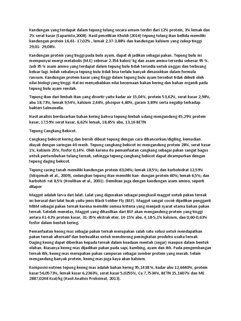 Identifikasi BHN PKN | PDF