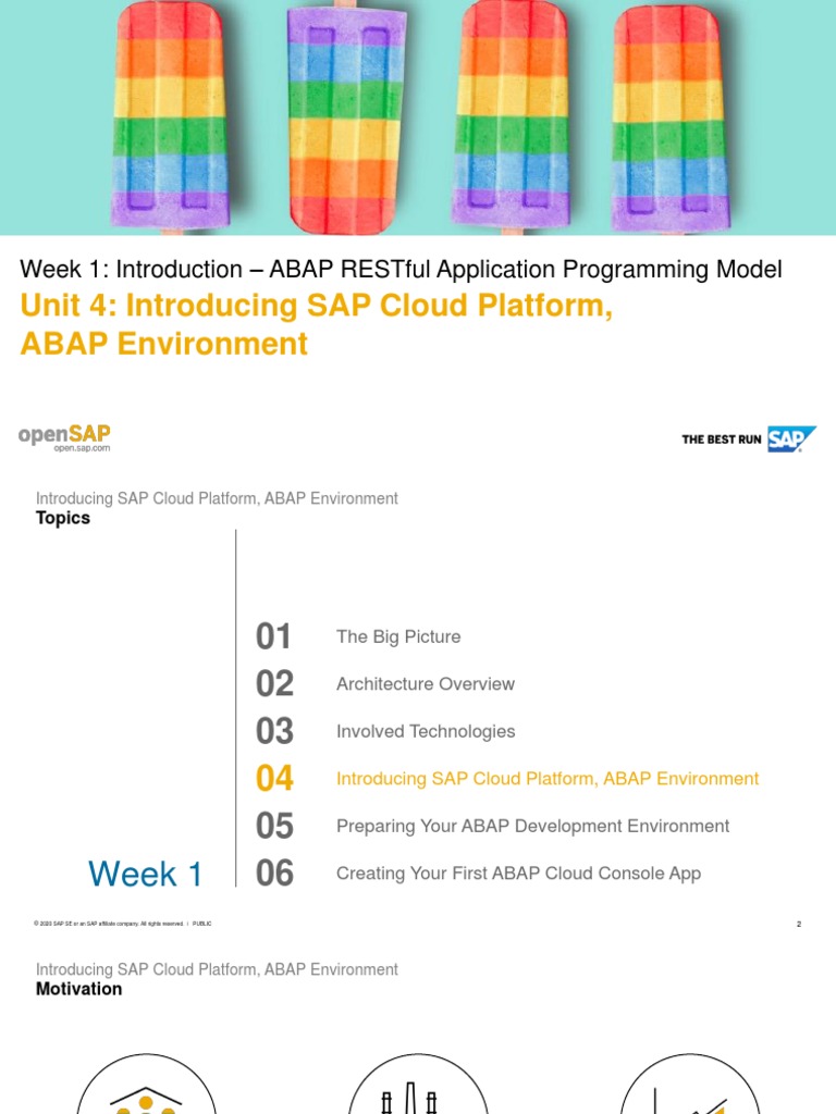 Unit 4: Introducing SAP Cloud Platform, ABAP Environment | PDF | Cloud Computing ...