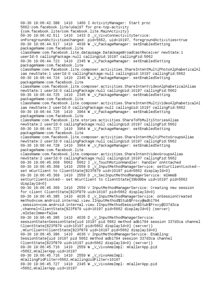 Log | PDF | Software | Software Development