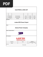 Electrical Load Estimation Template | PDF