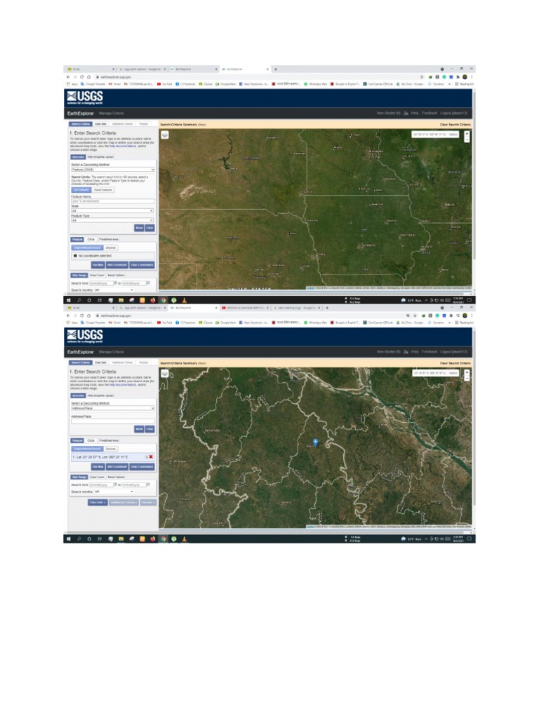 DEM From USGS Earth Explorer | PDF
