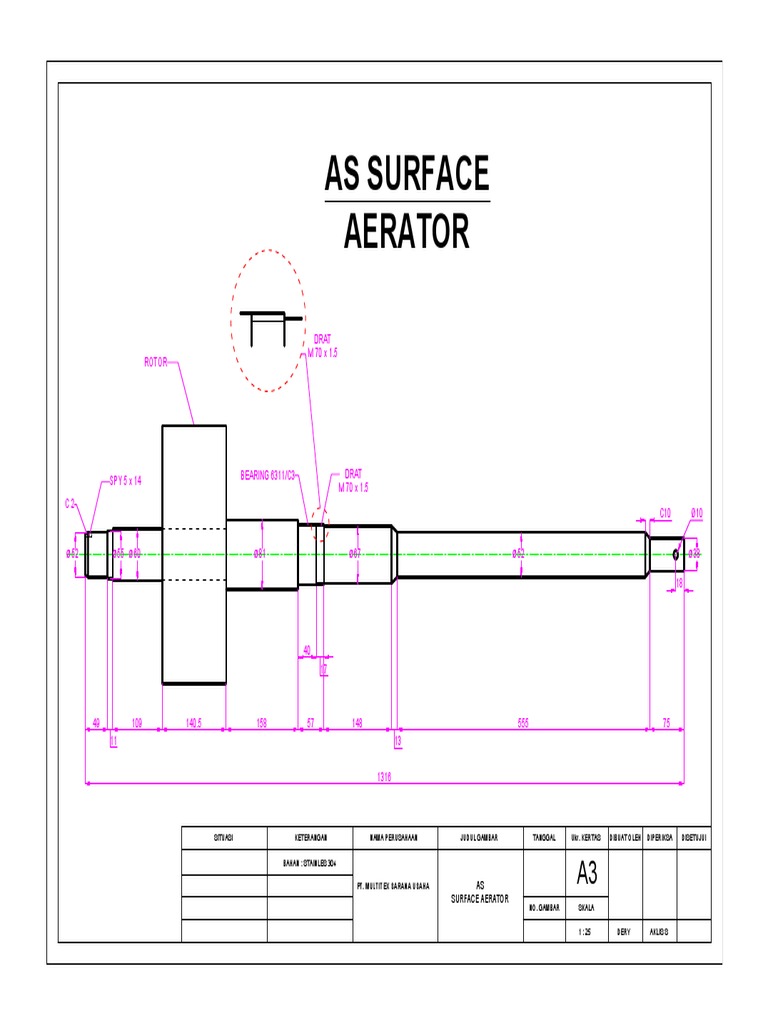 As Surface Aerator 2D | PDF