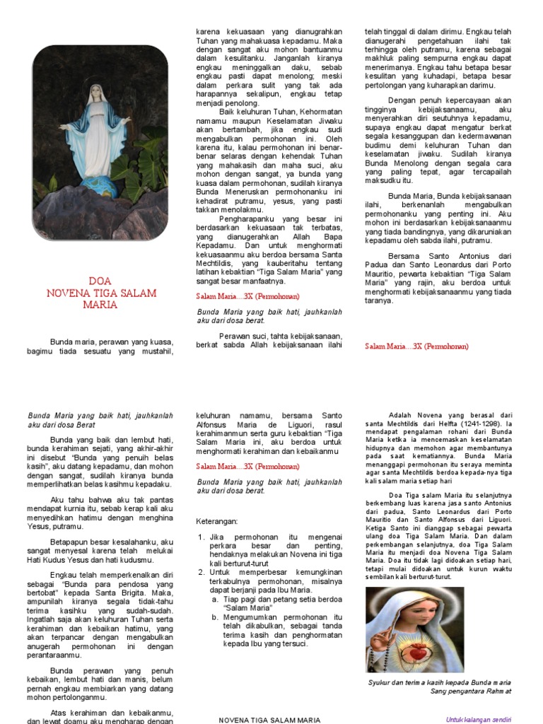 Doa Novena | PDF