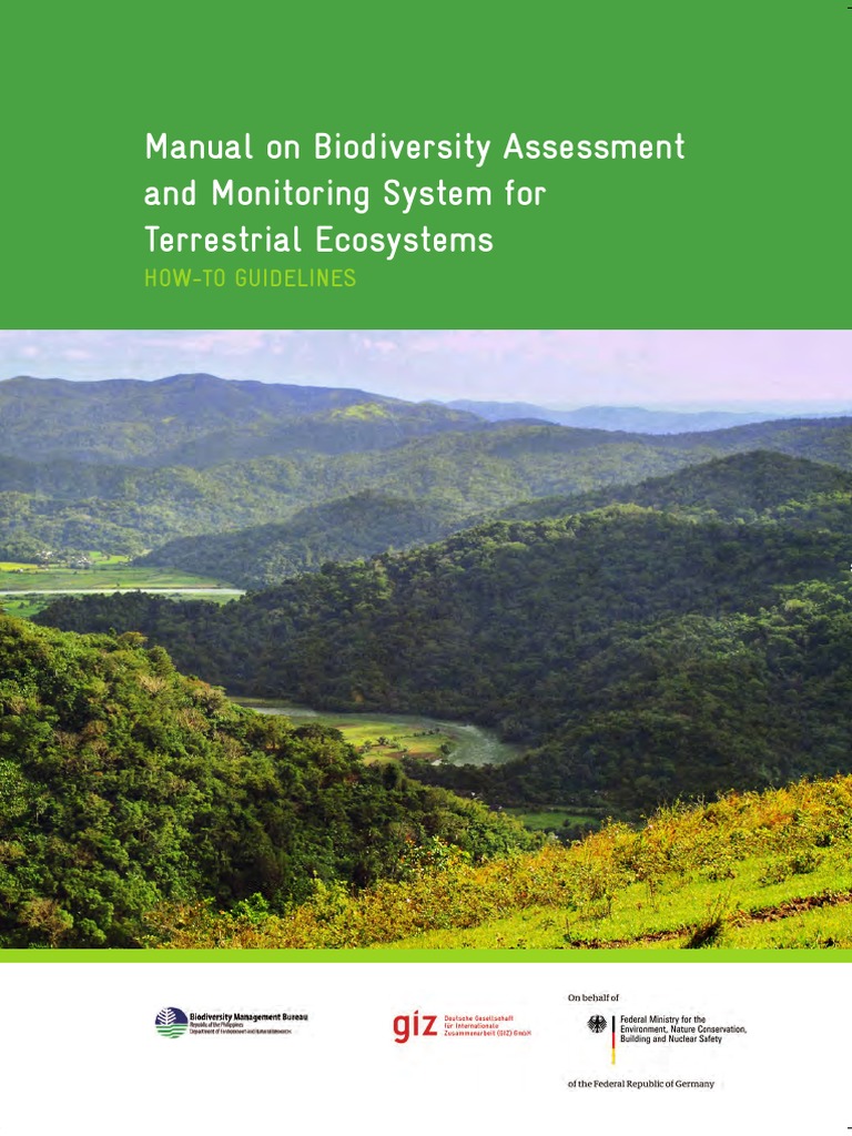 Manual On Terrestrial Biodiversity | PDF | Biodiversity | Protected Area