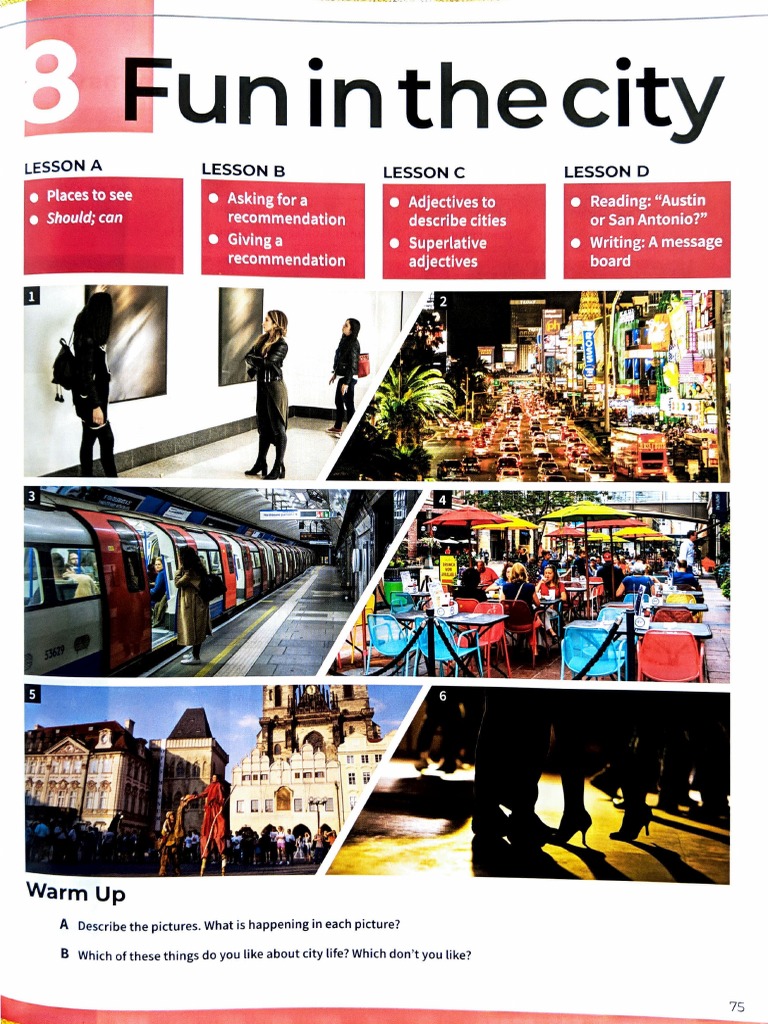 Four Corners 2 - Unit 8 | PDF