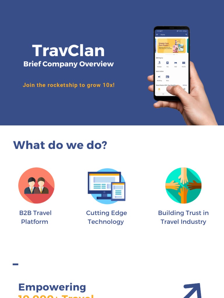 Travclan: Brief Company Overview | PDF | Business | Economies