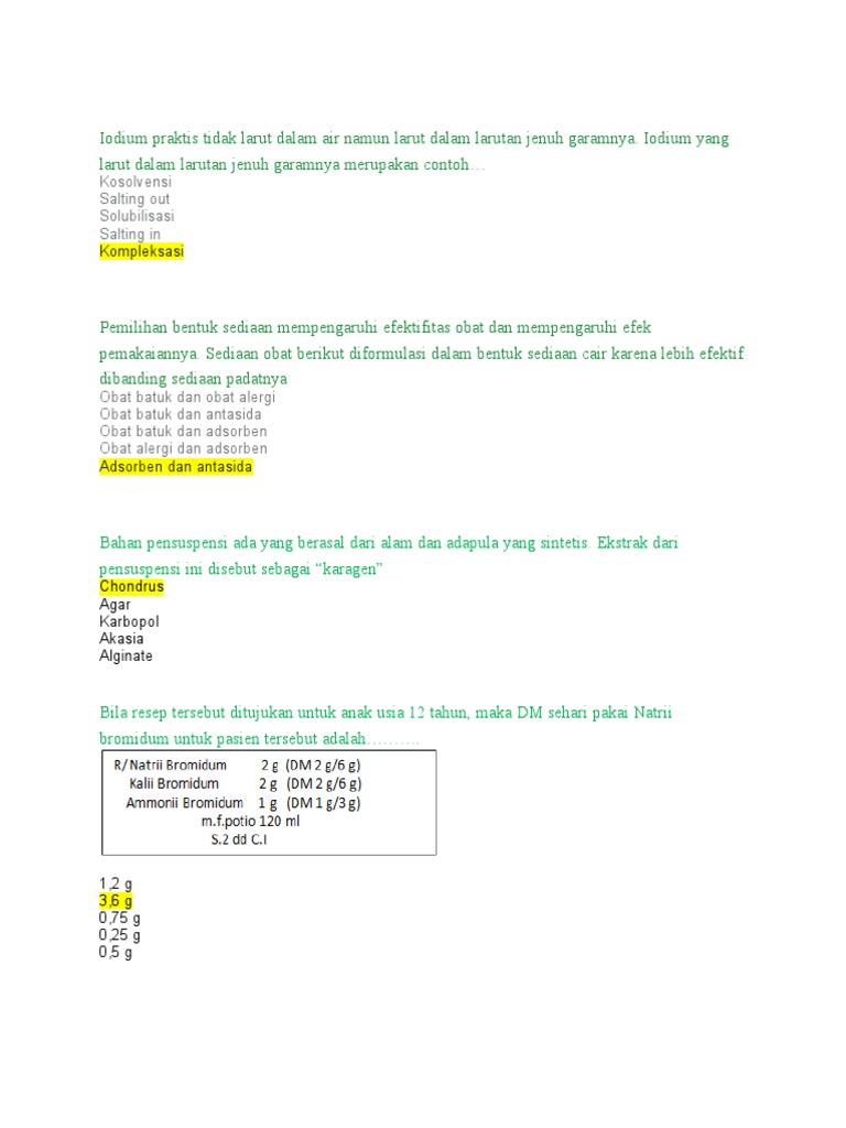 Salting In dan Salting Out dalam Farmasi | PDF