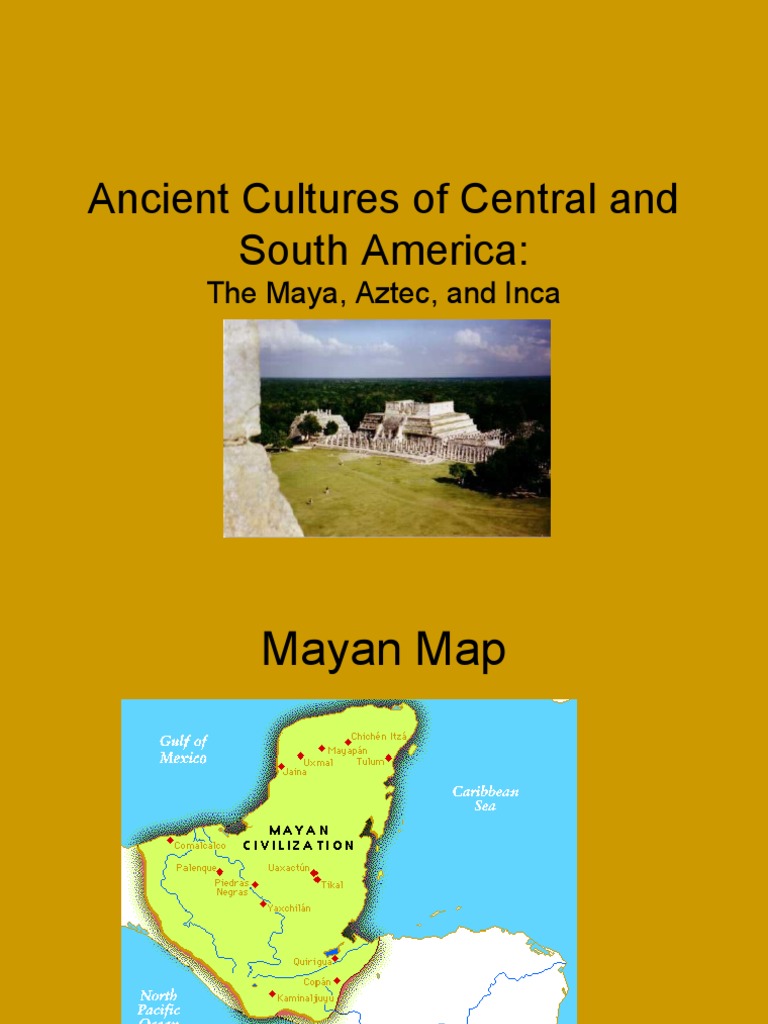 Ancient Civilizations of South America | PDF | Cultural Anthropology ...