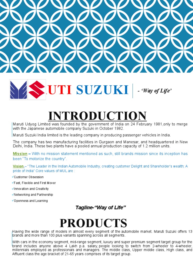 Maruti Suzuki Case Study | PDF | Transport | Motor Vehicle