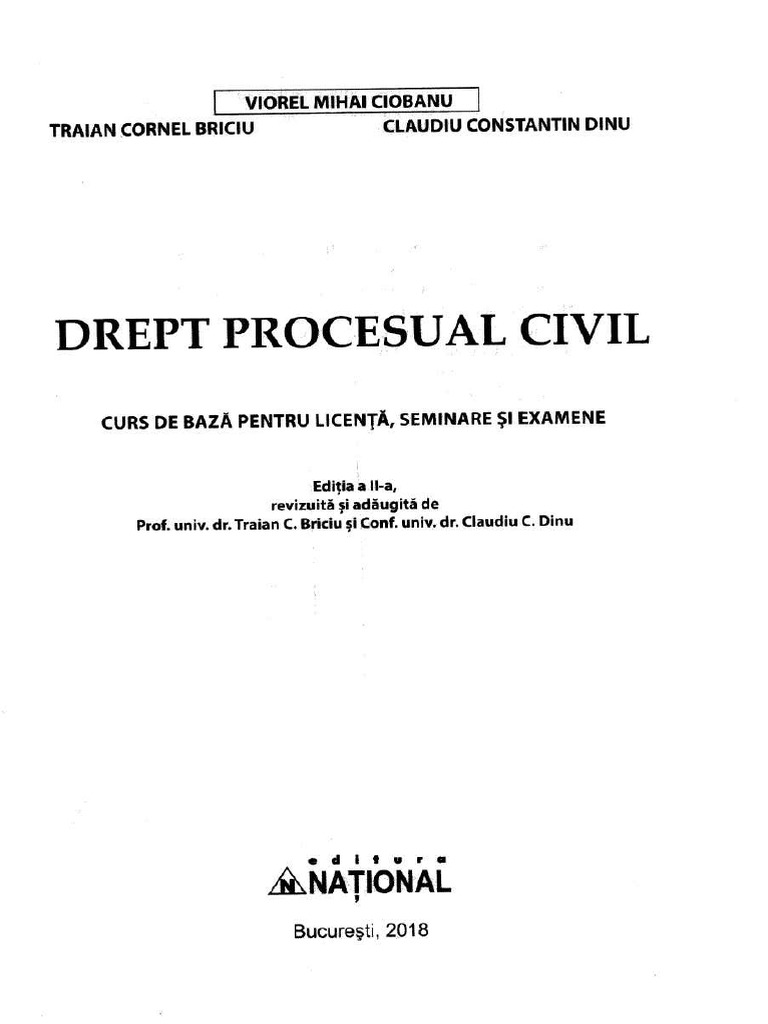 Briciu National 2018 | PDF