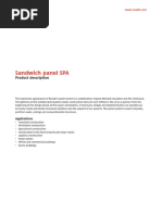 Bondor BondorPanel Insulated Walling Technical Data | PDF | Wall | Rivet