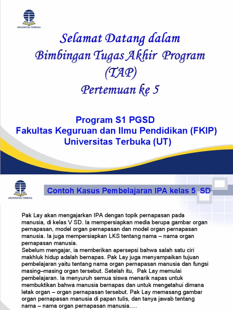 Inisiasi 6.2. Contoh TAP | PDF