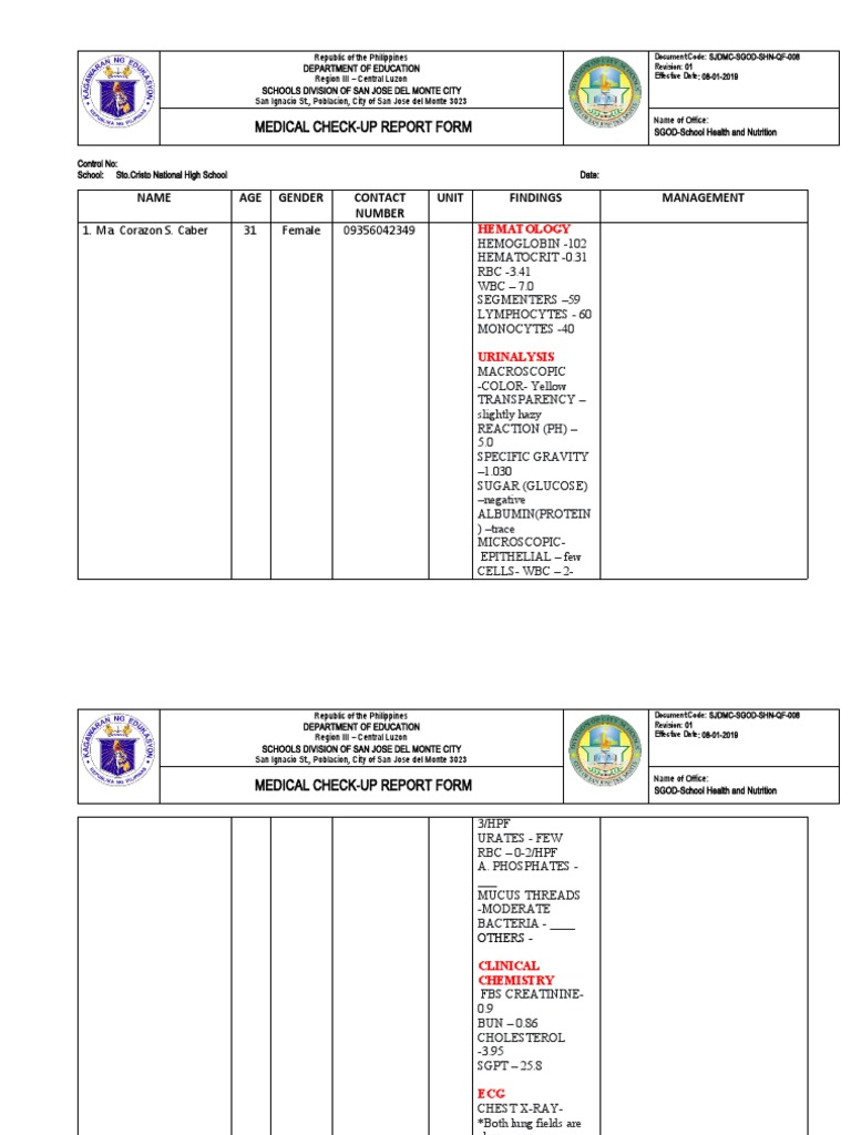 Caber 2021 Oape TP NTP Template 1 | PDF | Medical Specialties ...