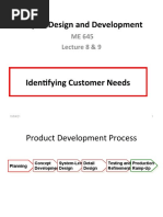 Customer Needs Identification Process | PDF | Focus Group | Data