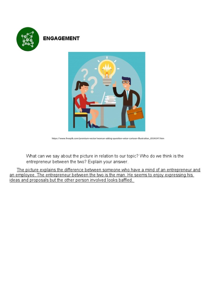 Activities in Entrepreneur-12 | PDF | Entrepreneurship | Communication