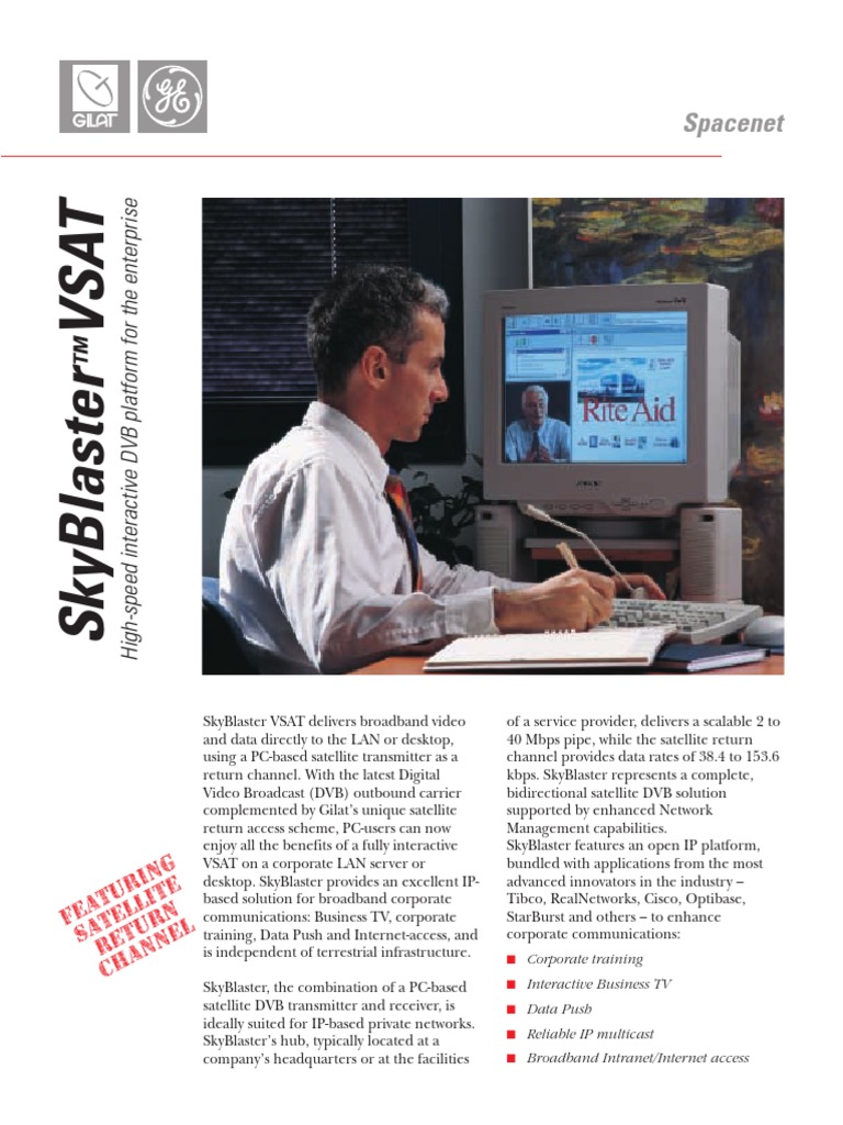 Spacenet: Corporate Training Interactive Business TV Data Push Reliable ...