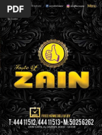 Zaitoon Menu New | PDF | Food And Drink Preparation | Home