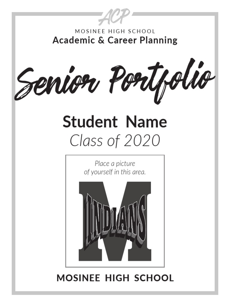 Senior Portfolio Packet - 2020 | PDF | Résumé