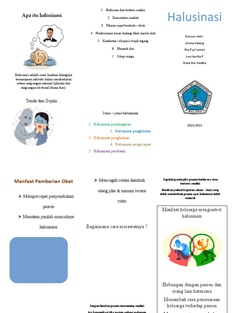 Leaflet Halusinasi | PDF