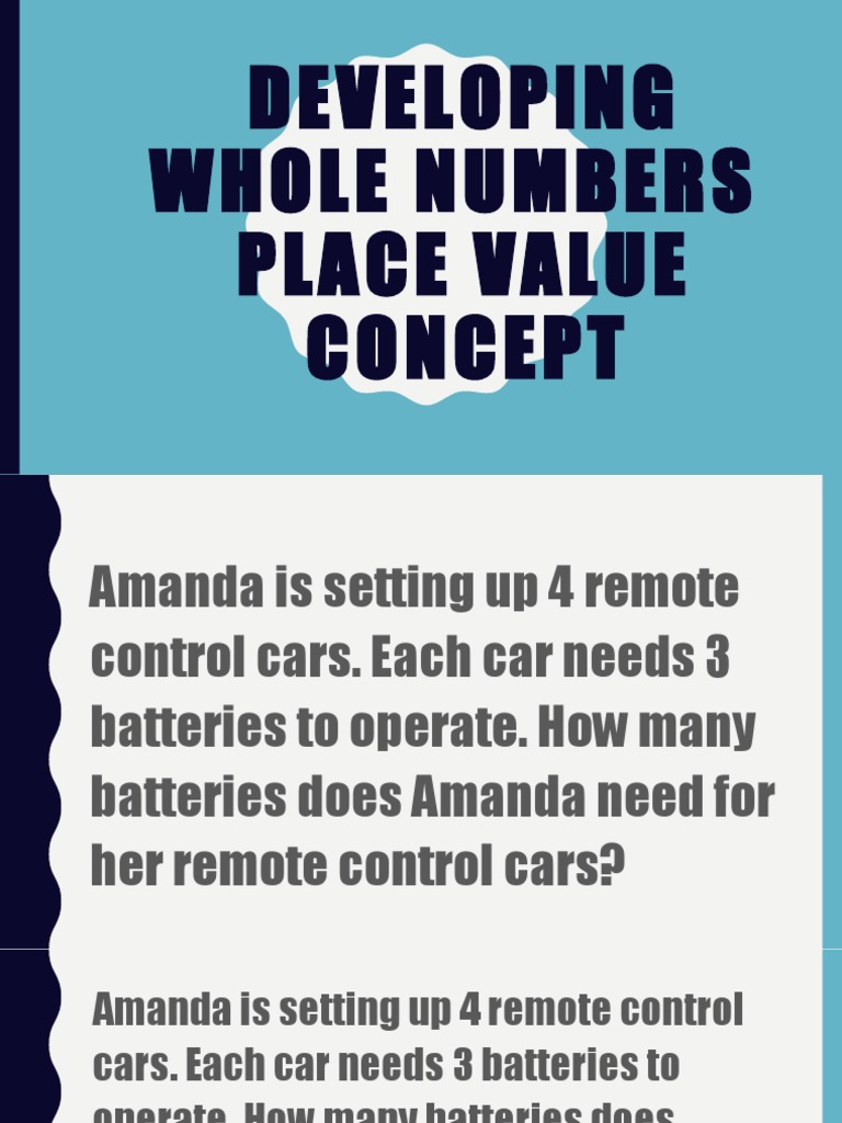 Understanding Whole Numbers' Place Value | PDF | Numbers | Decimal