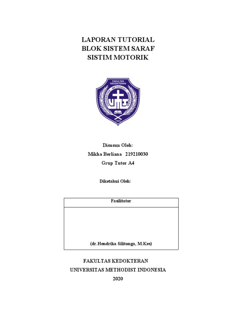 Laporan Tutorial Sistem Saraf dan Kejang | PDF