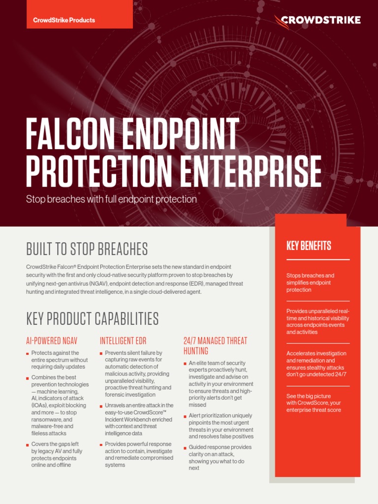 Falcon Enterprise Bundle-Data-Sheet | PDF | Antivirus Software | Cyberspace